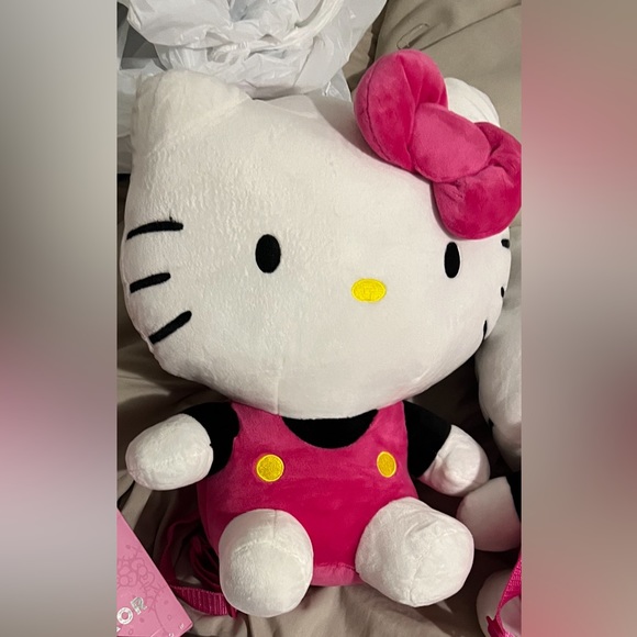 Hello Kitty | Bags | Nwt Pink Plushie Hello Kitty Backpack Y2k | Poshmark